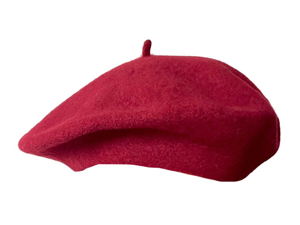 Pure Wool Beret - Maroon – Sainoah